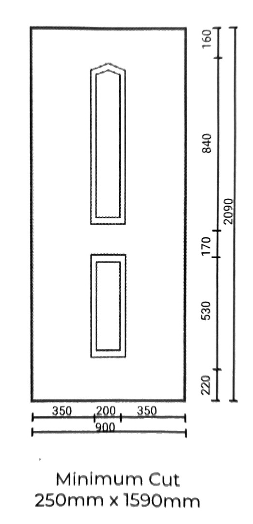 Kensington Inverted Solid Side Panel